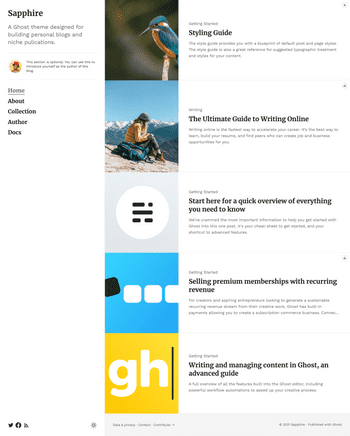 Premium Ghost Themes | Stylesheets.dev